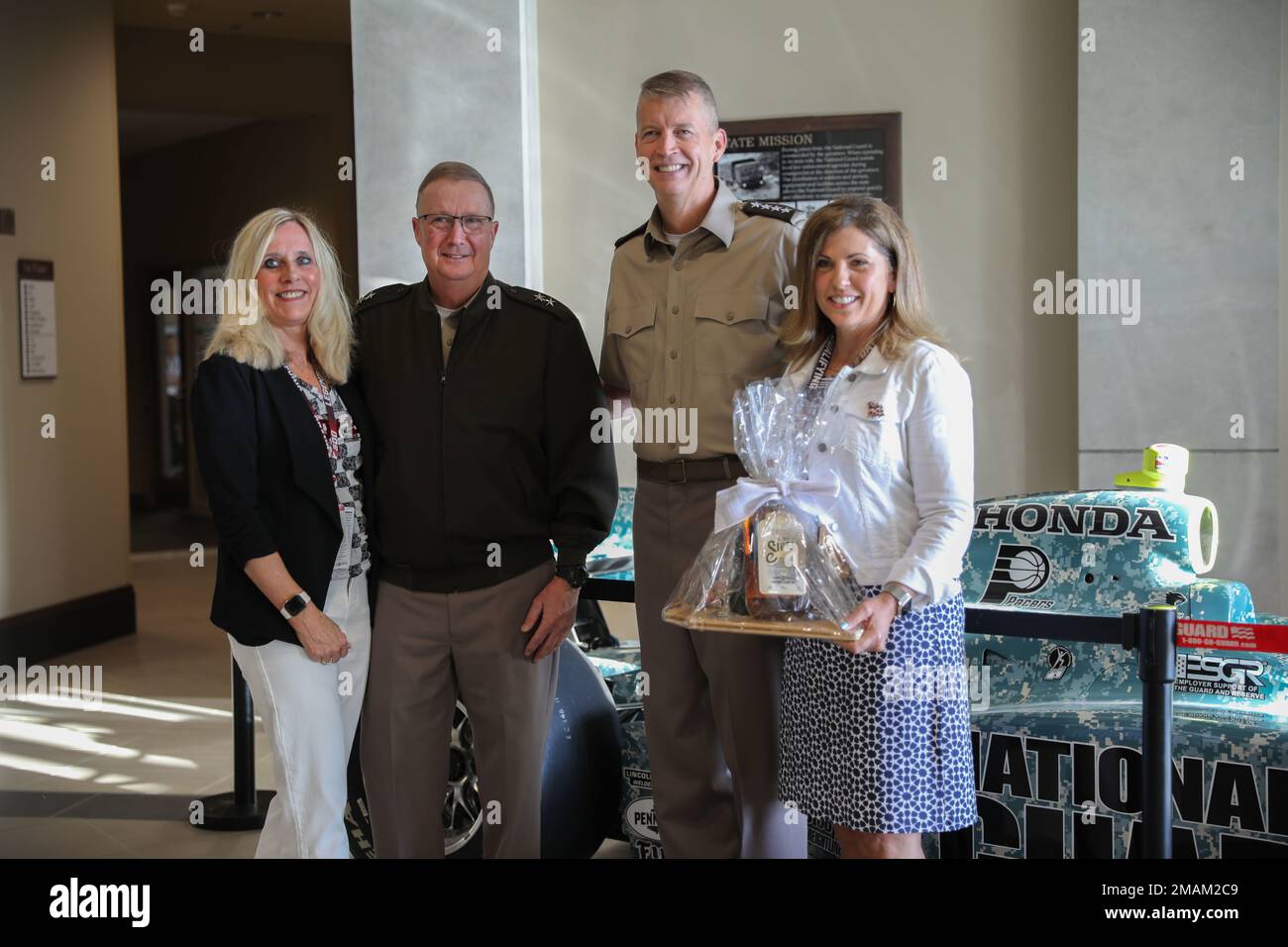 The Chief of the National Guard Bureau, Gen. Daniel R. Hokanson, and ...