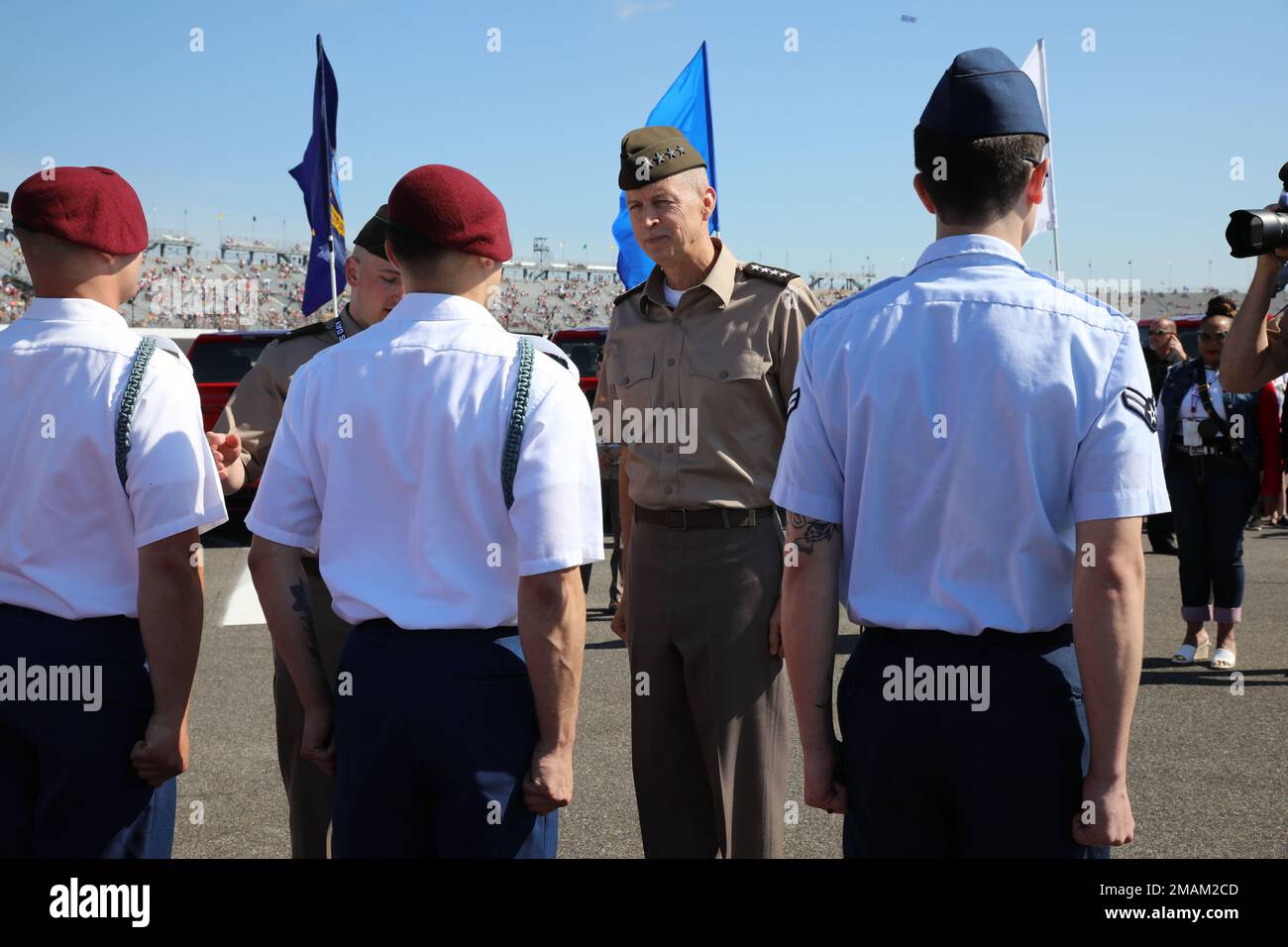 Chief of the National Guard Bureau, Gen. Daniel R. Hokanson, visits ...