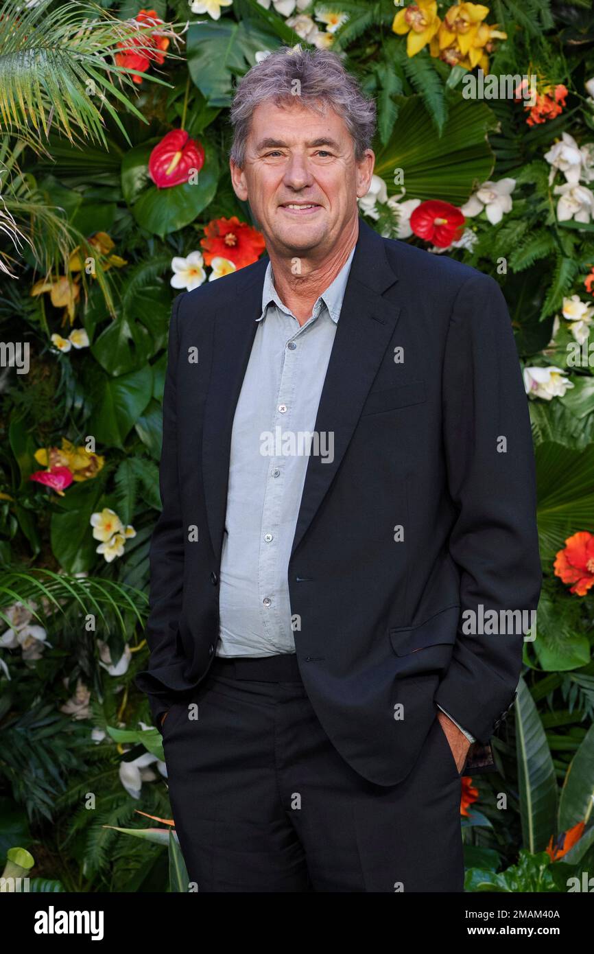 Tim Bevan poses for photographers upon arrival for the World premiere ...