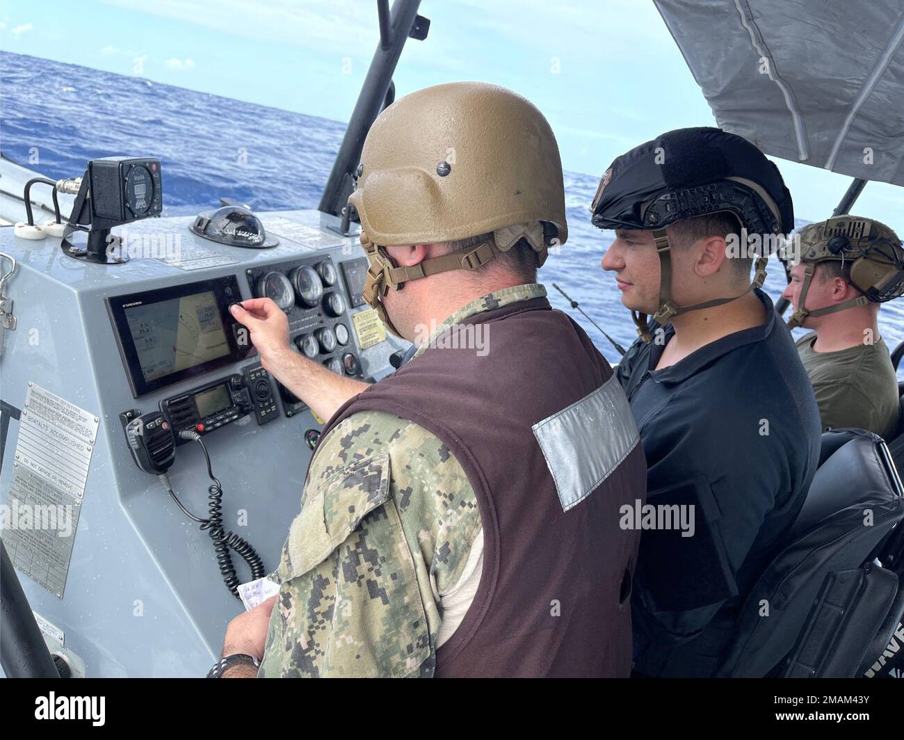 220529-N-N3764-1002 CARIBBEAN SEA - (May 29, 2022) -- Engineman 1st ...