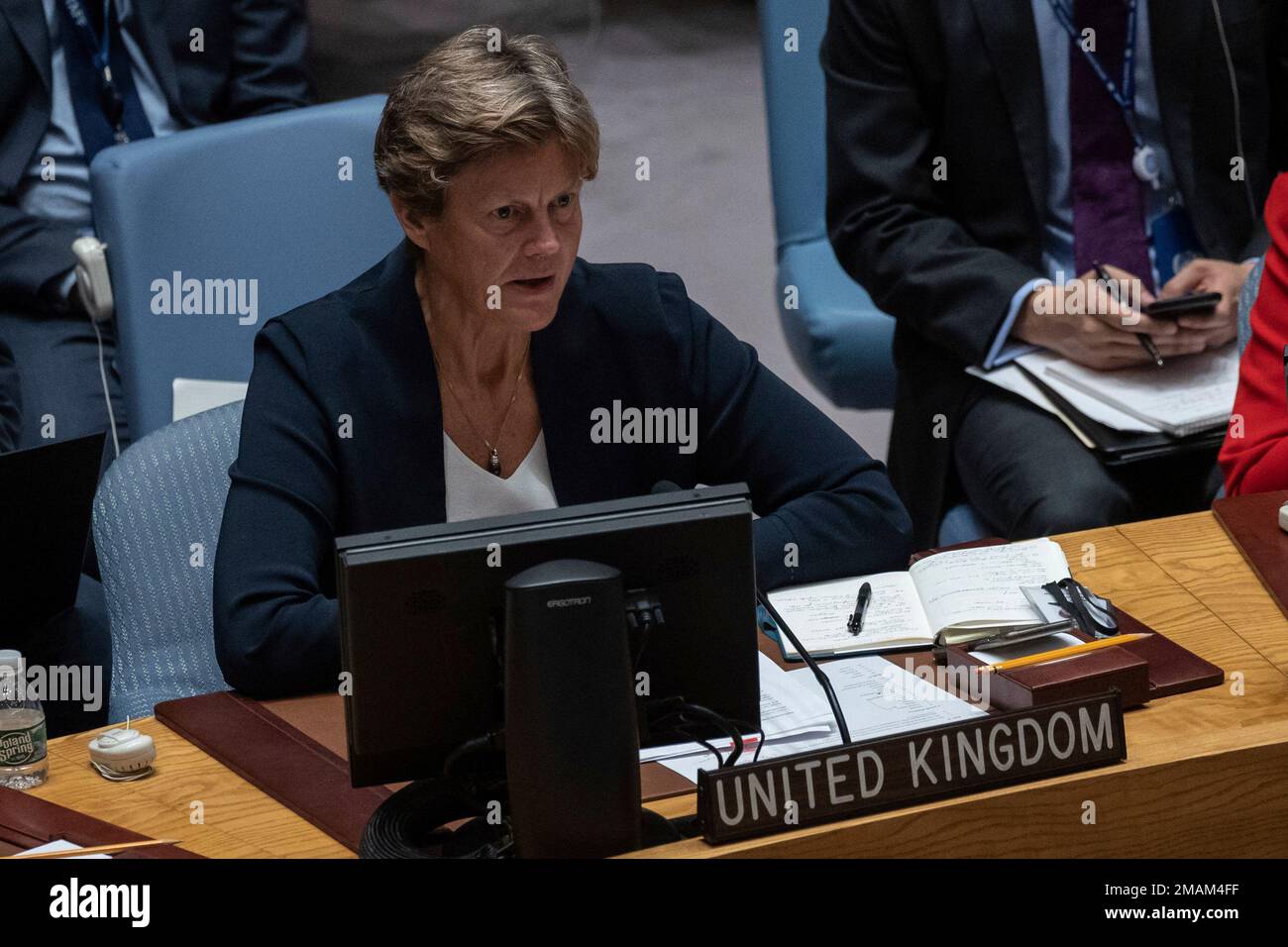 UK Ambassador and Permanent Representative to the United Nations Dame ...