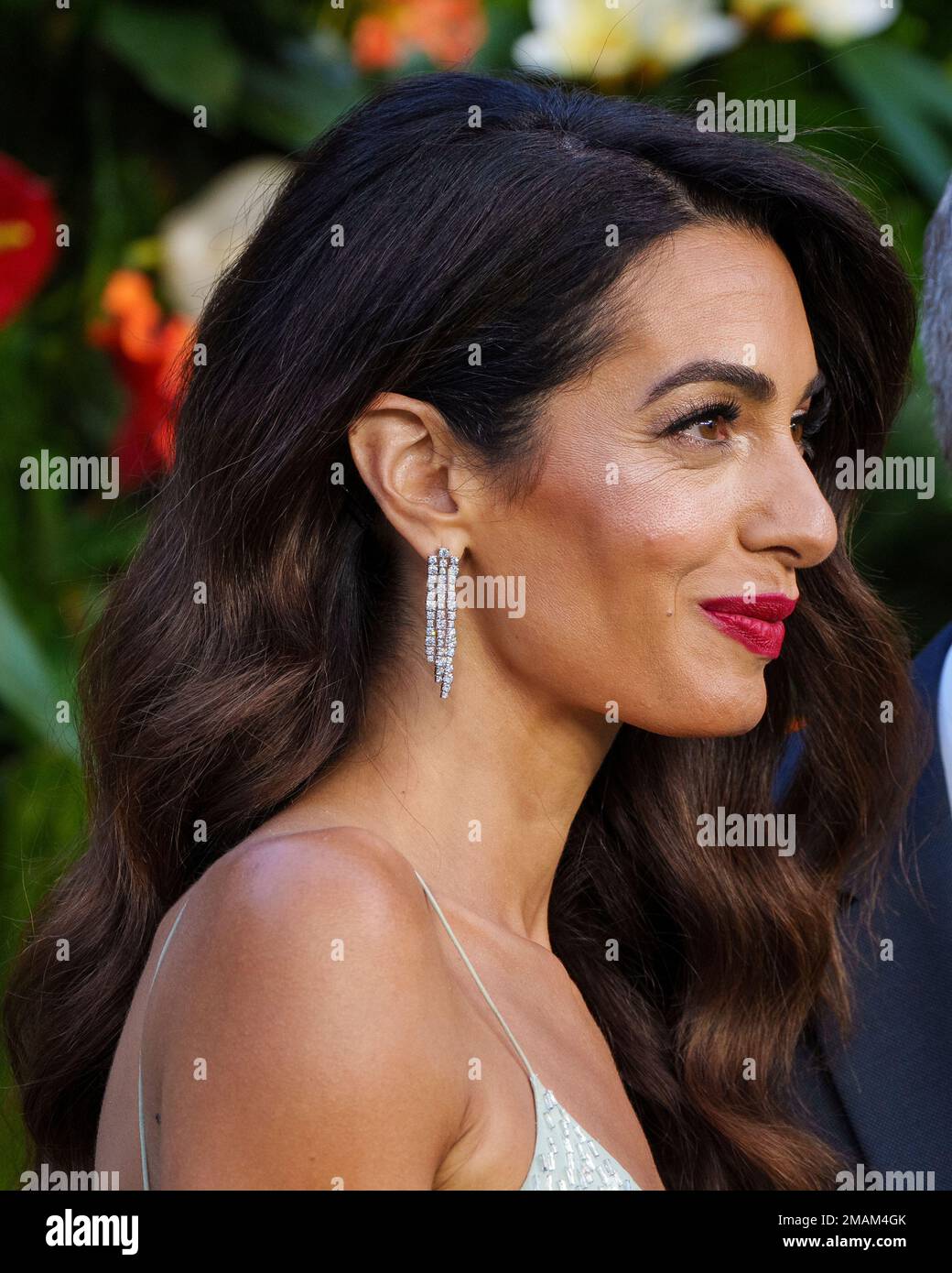 Amal Clooney poses for photographers upon arrival for the World ...