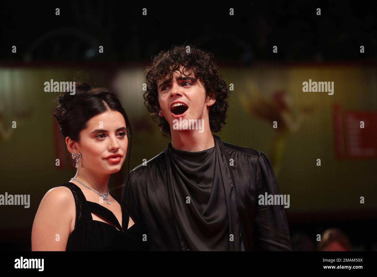 Jack Dylan Grazer, right, and Morgan Cohen pose for photographers upon ...