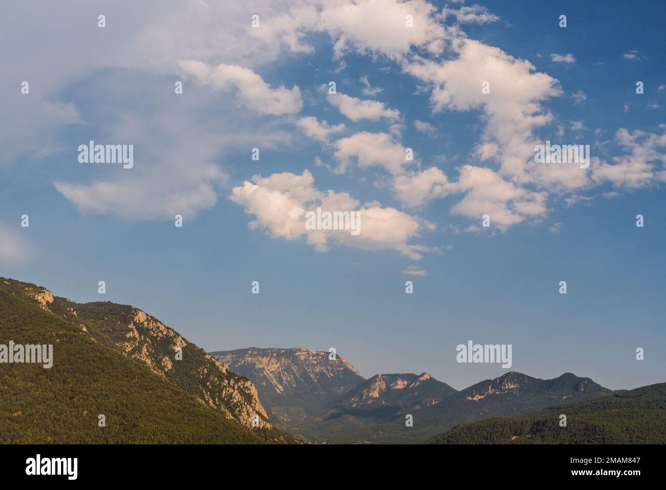 Mountain landscape in lleida spain Stock Photo - Alamy
