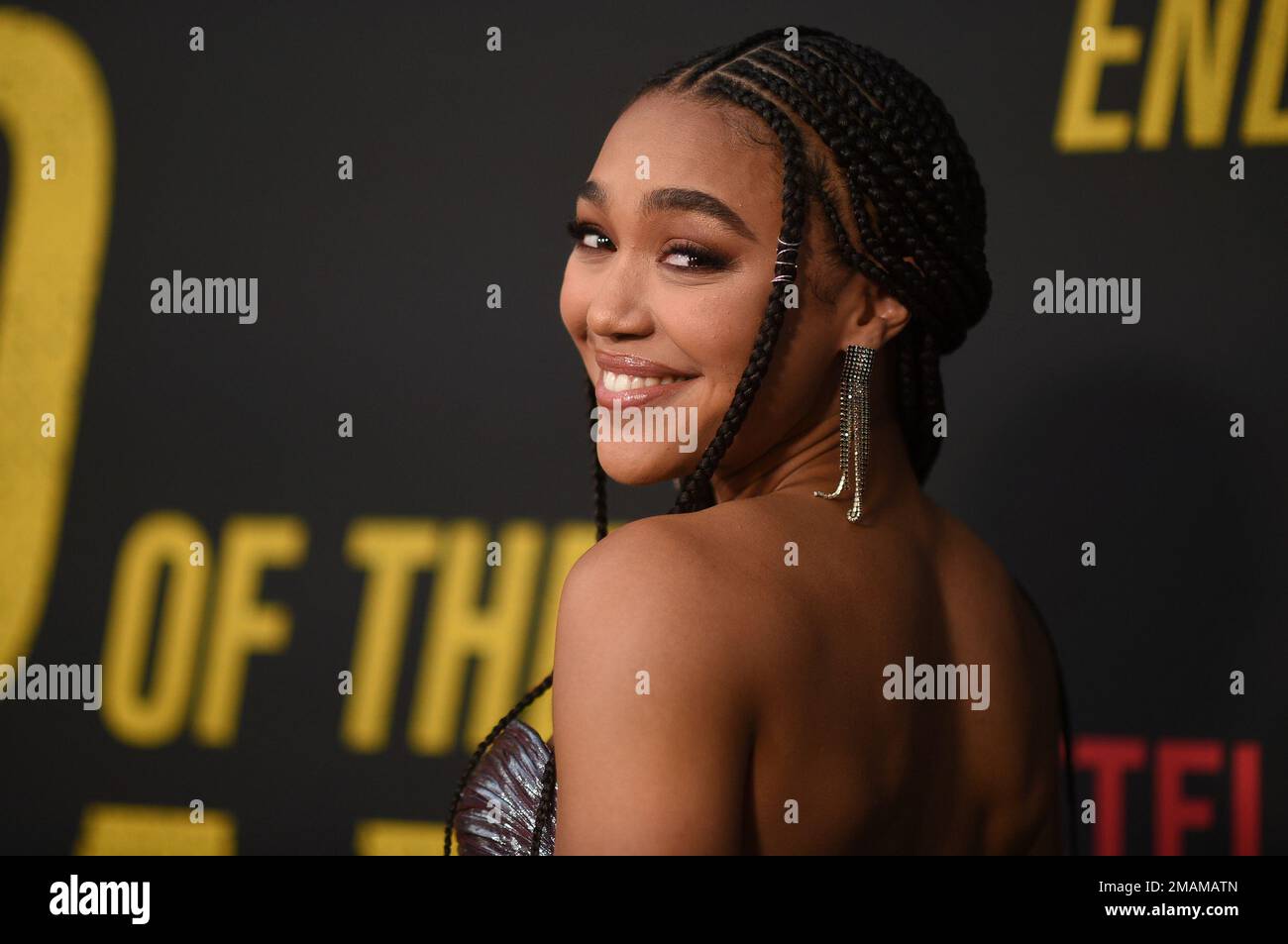 Mychala Faith Lee arrives at the premiere of "End of the Road" on ...