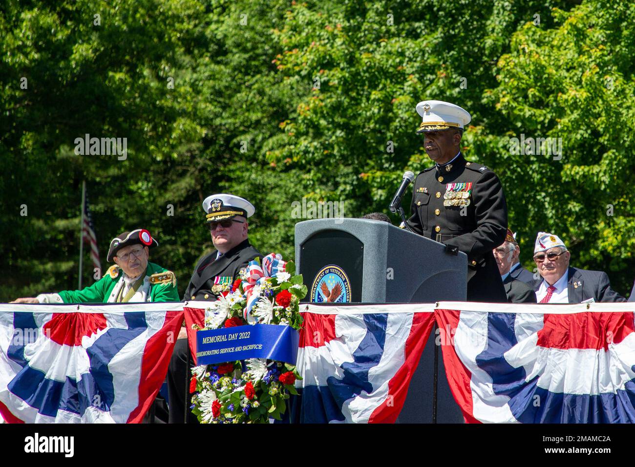 U.S. Marine Corps Col. Michael L. Brooks, the base commander of Marine ...