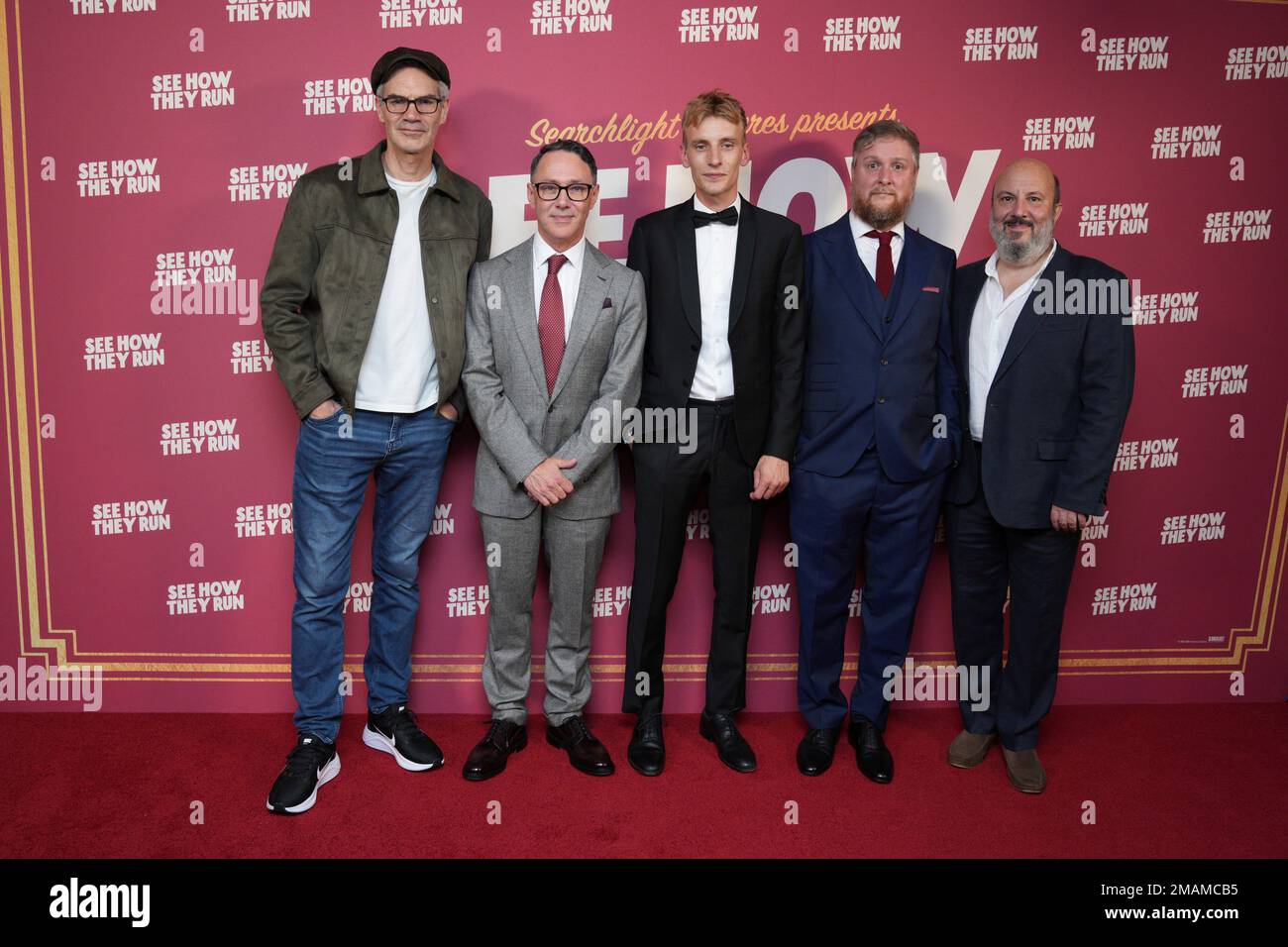 Angus Wright, from left, Reece Shearsmith, Charlie Cooper, Tim Key and ...