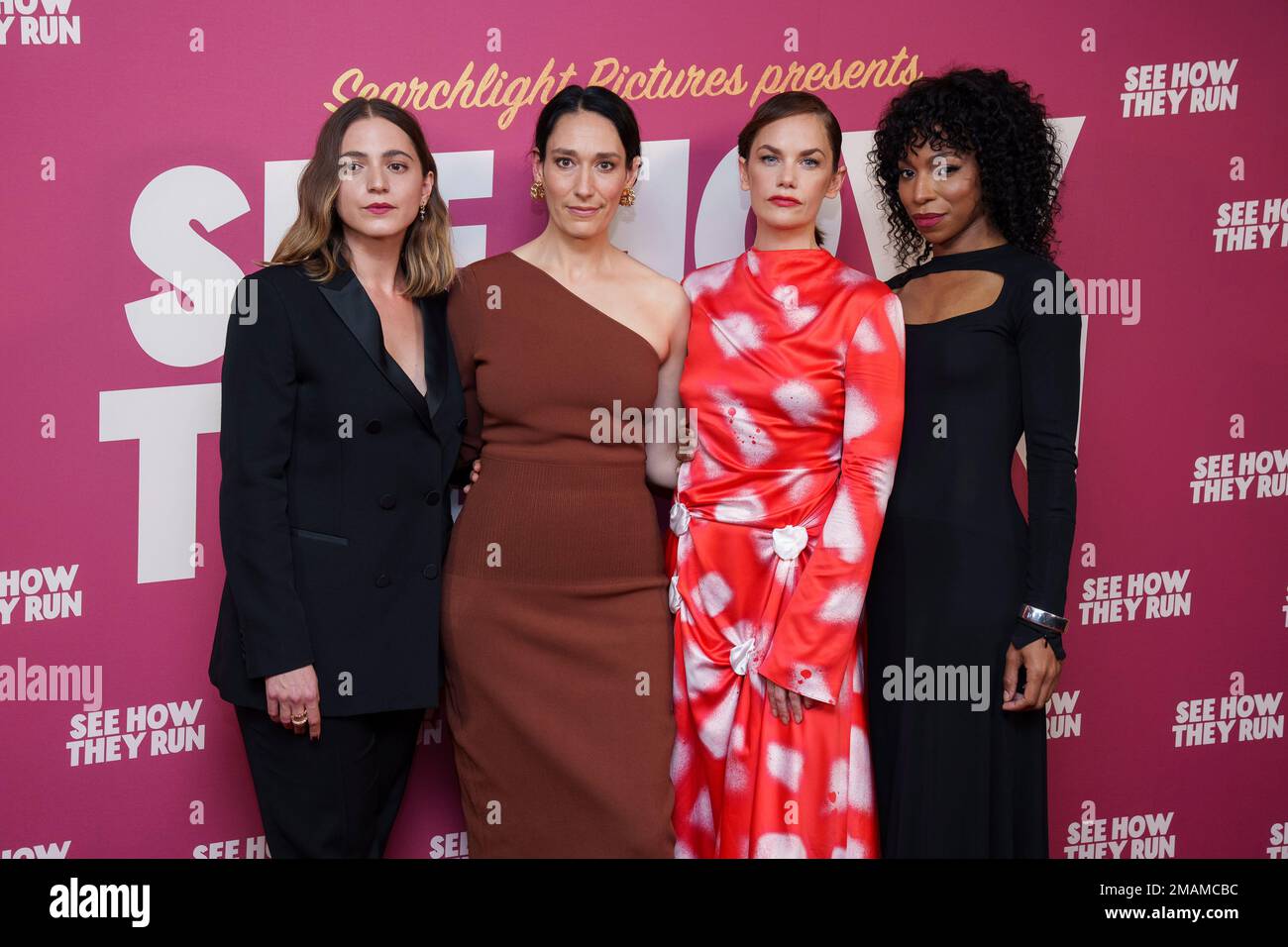Pearl Chanda, from left, Sian Clifford, Ruth Wilson and Pippa Bennett ...