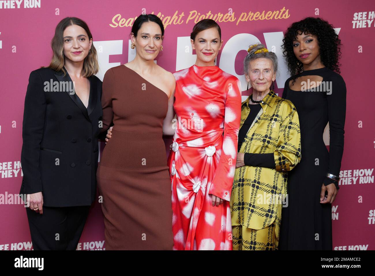 Pearl Chanda, from left, Sian Clifford, Ruth Wilson, Ania Marson and ...