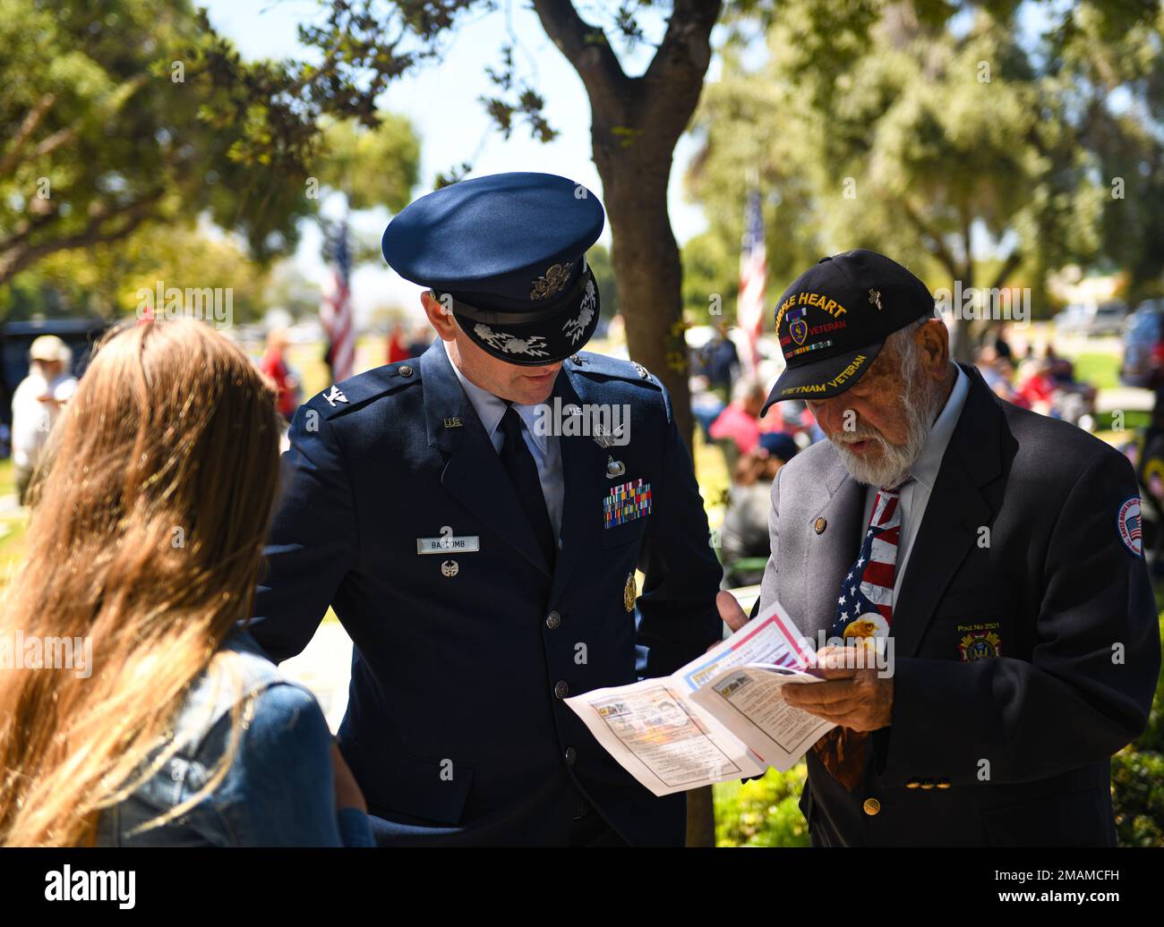 U.S. Air Force Col. Kris E. Barcomb, Space Launch Delta 30 vice ...