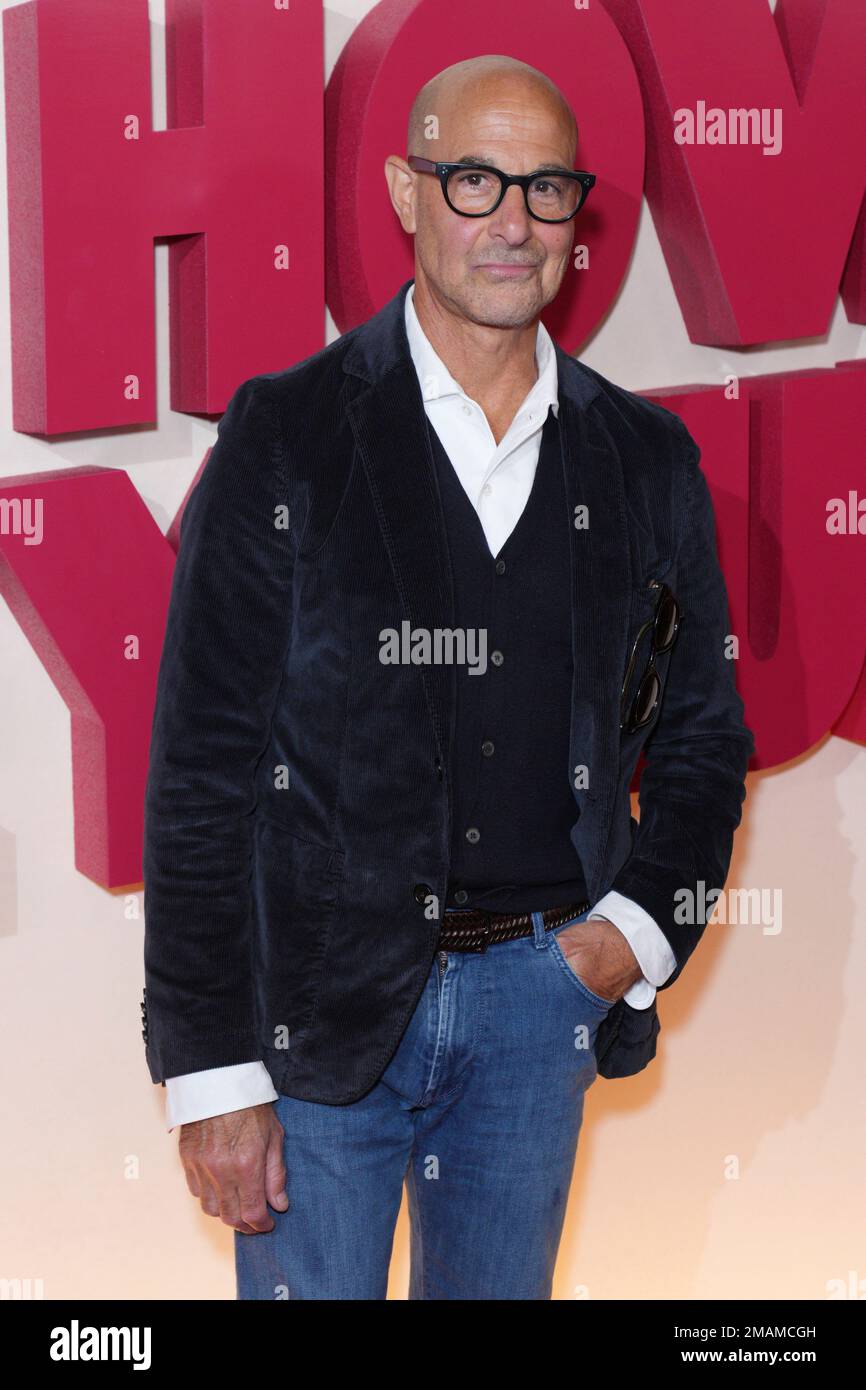 Stanley Tucci poses for photographers upon arrival at the London ...