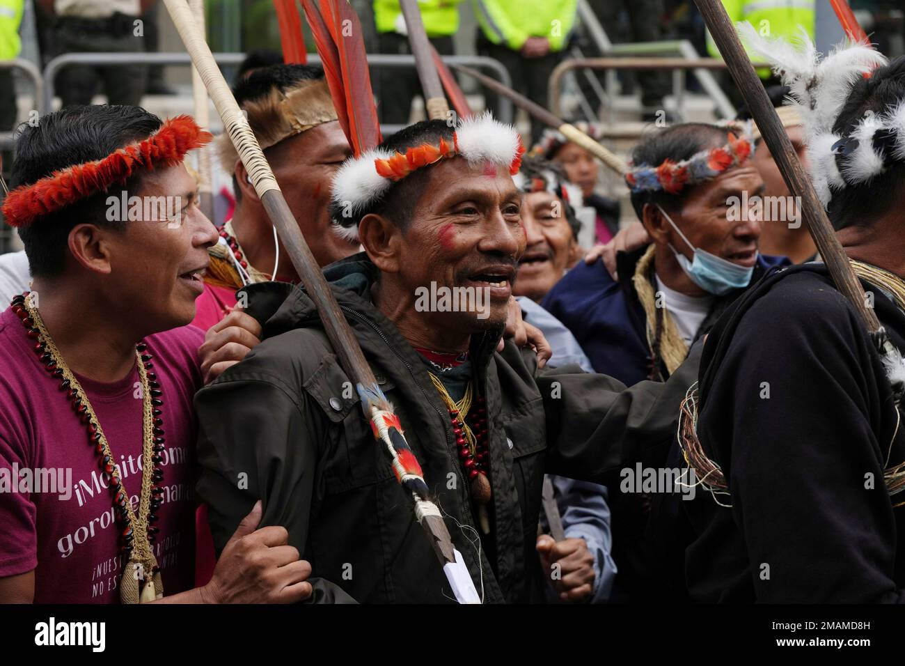 Waorani court hi-res stock photography and images - Alamy