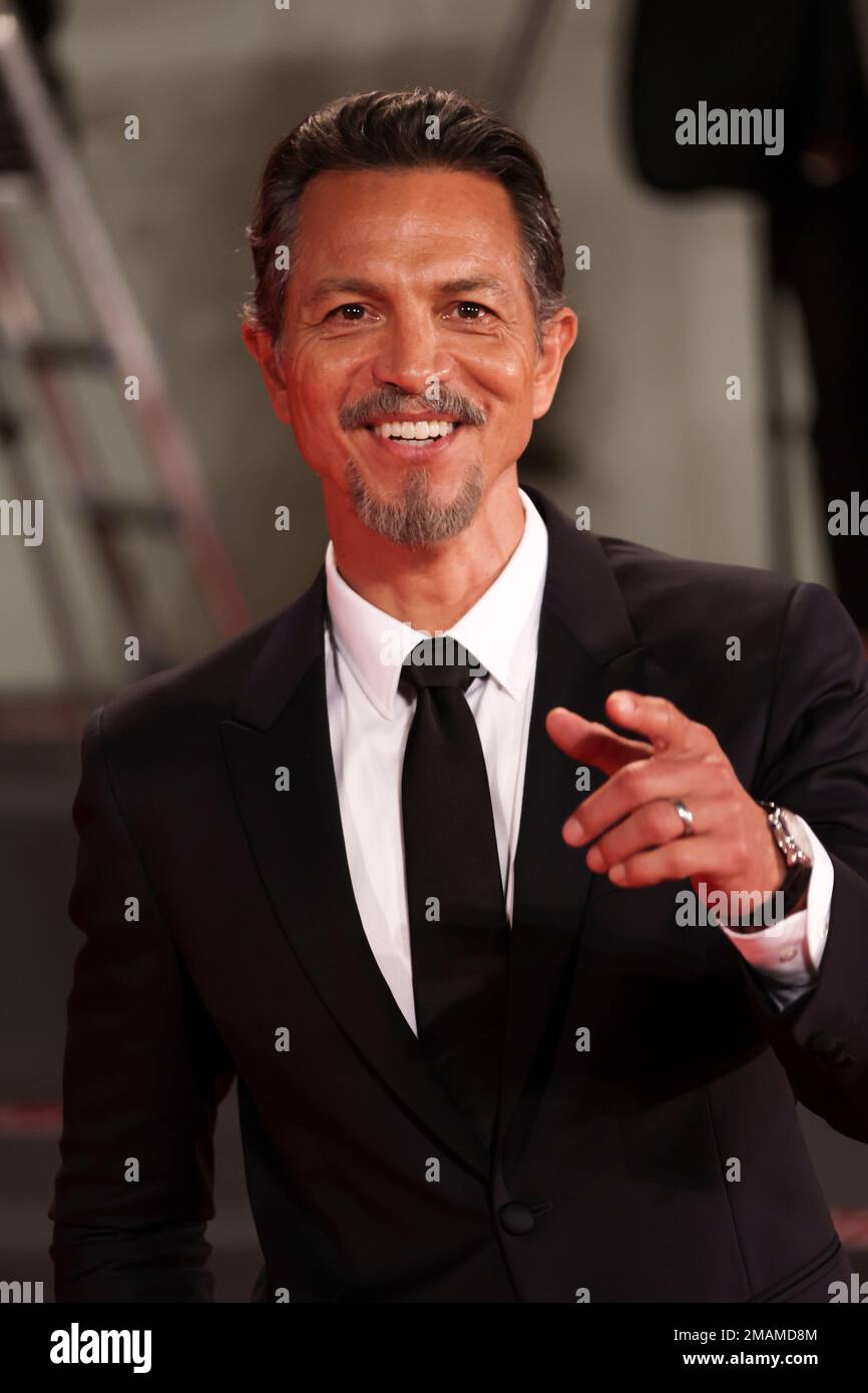 Benjamin Bratt poses for photographers upon arrival at the premiere of ...