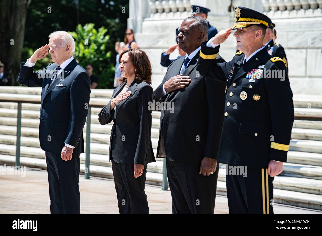 (From left to right): President Joseph Biden, Vice President Kamala ...