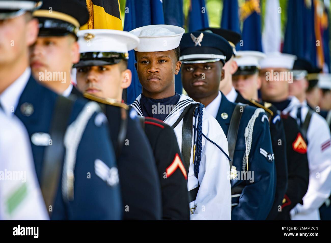 The State and Territorial Cordon prepares to march outside of the ...
