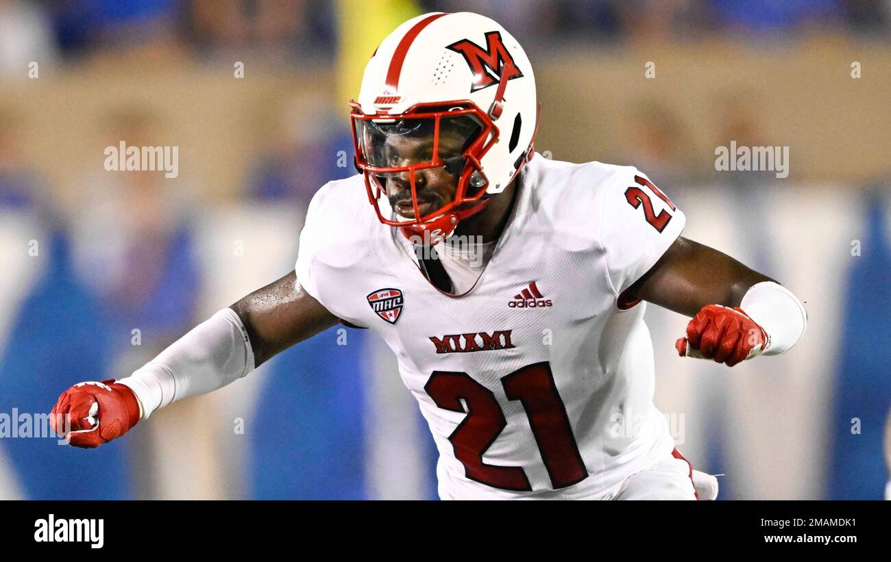 Miami Ohio defensive back Michael Dowell plays against Kentucky during ...
