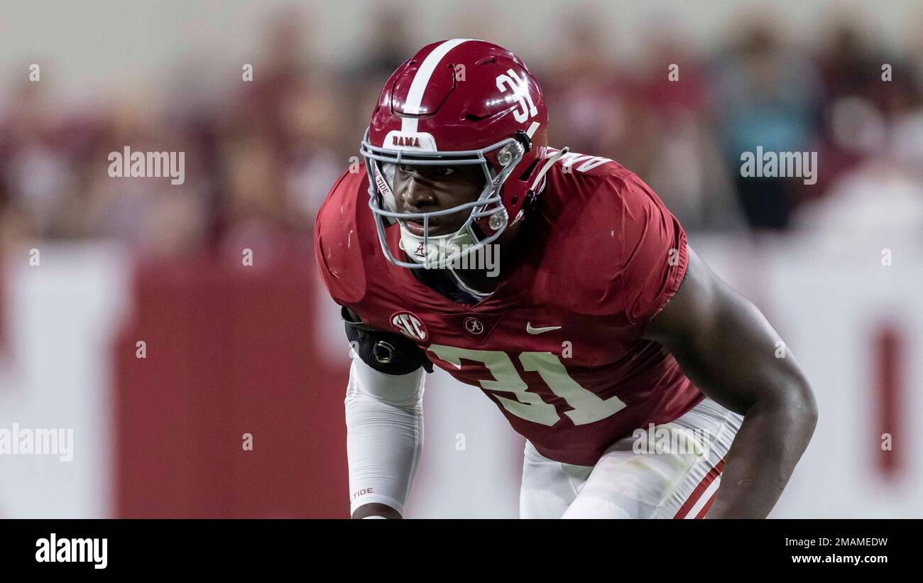 Alabama linebacker Will Anderson Jr. (31) during the first half of an ...