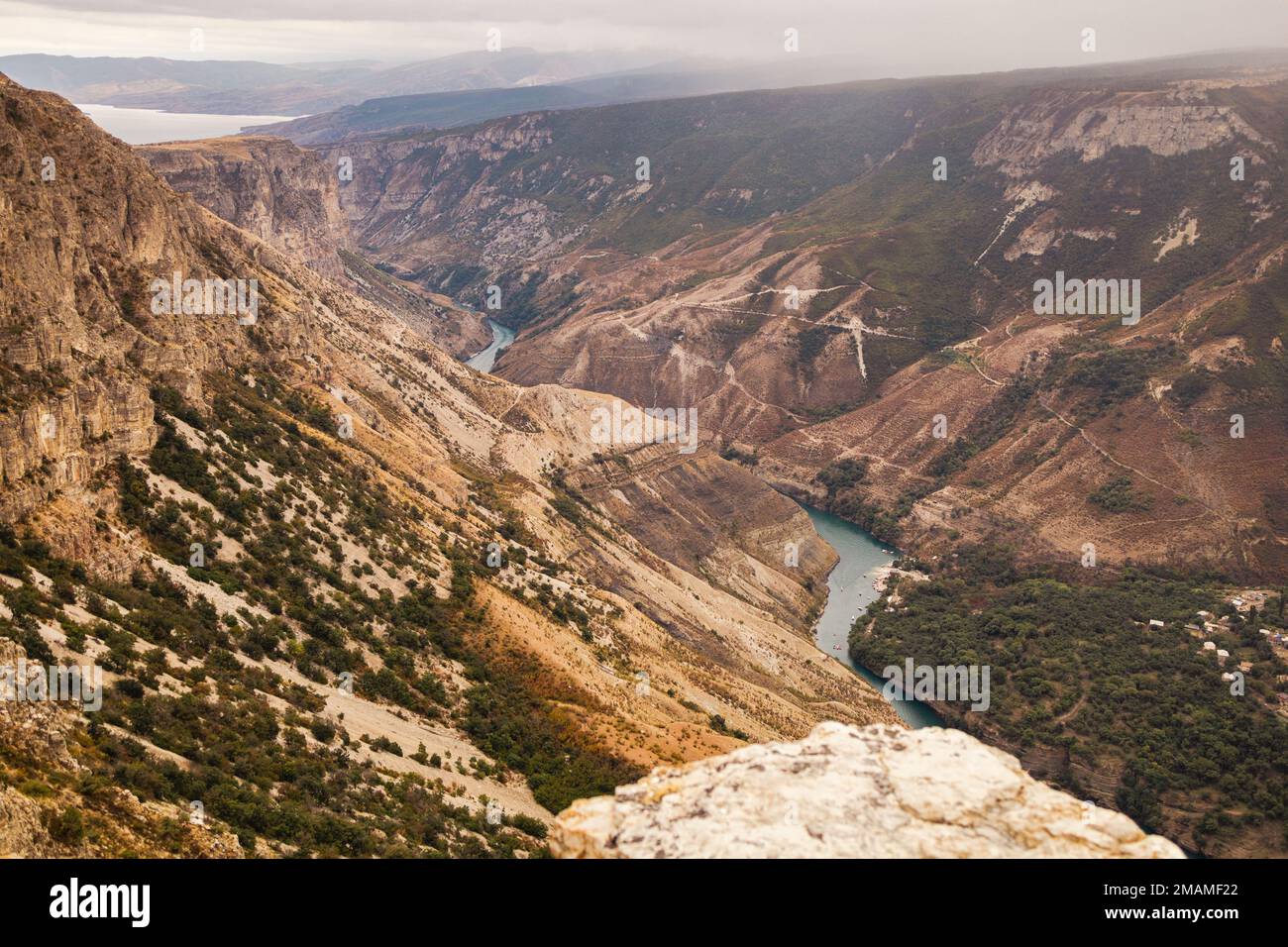 The Sulak Canyon is one of the deepest canyons in the world and the ...