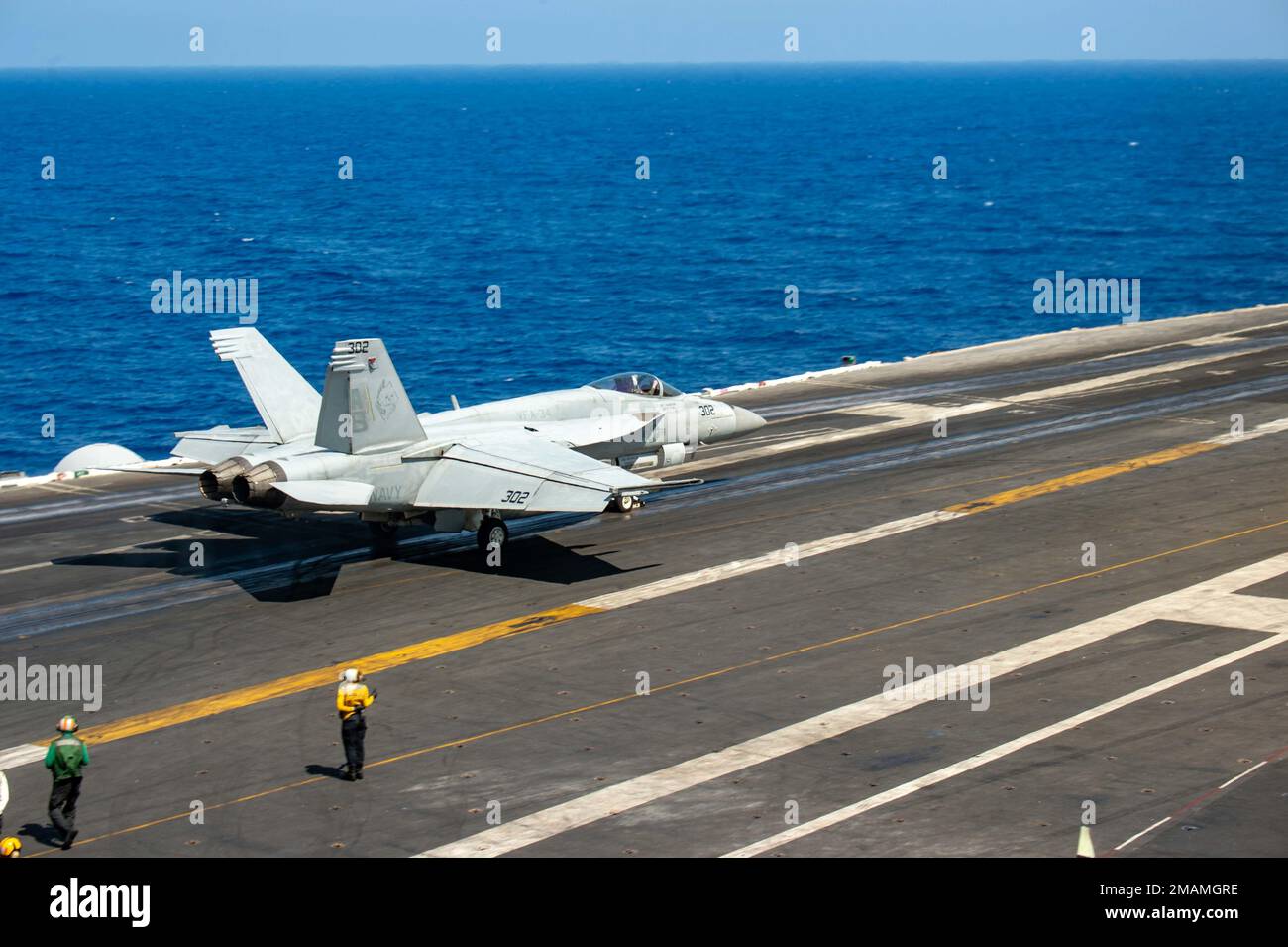220530-N-TO573-1163 ADRIATIC SEA (May 30, 2022) An F/A-18E Super Hornet ...