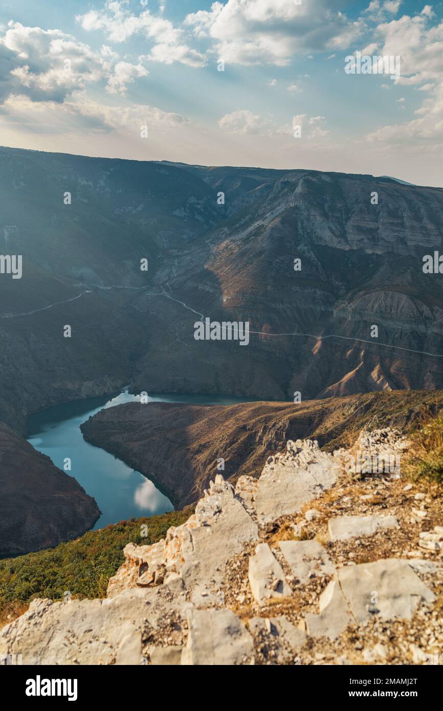 The Sulak Canyon is one of the deepest canyons in the world and the ...