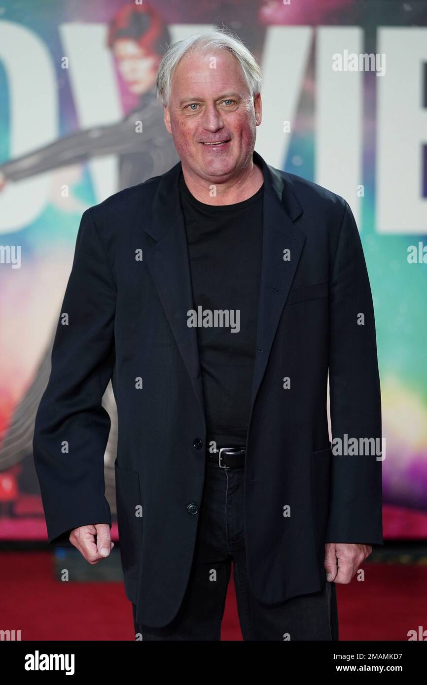Paul Massey poses for photographers upon arrival at the London premiere ...
