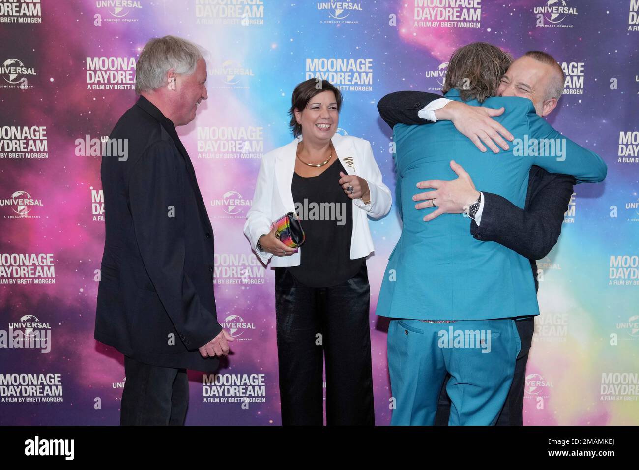 Paul Massey, from left, Brett Morgen, Nina Hartstone and John Warhurst ...