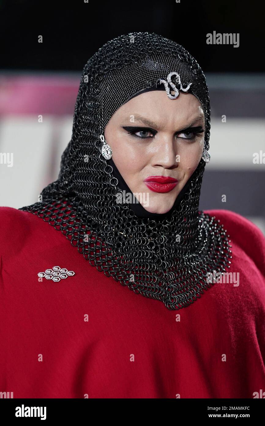 Daniel Lismore poses for photographers upon arrival at the London ...