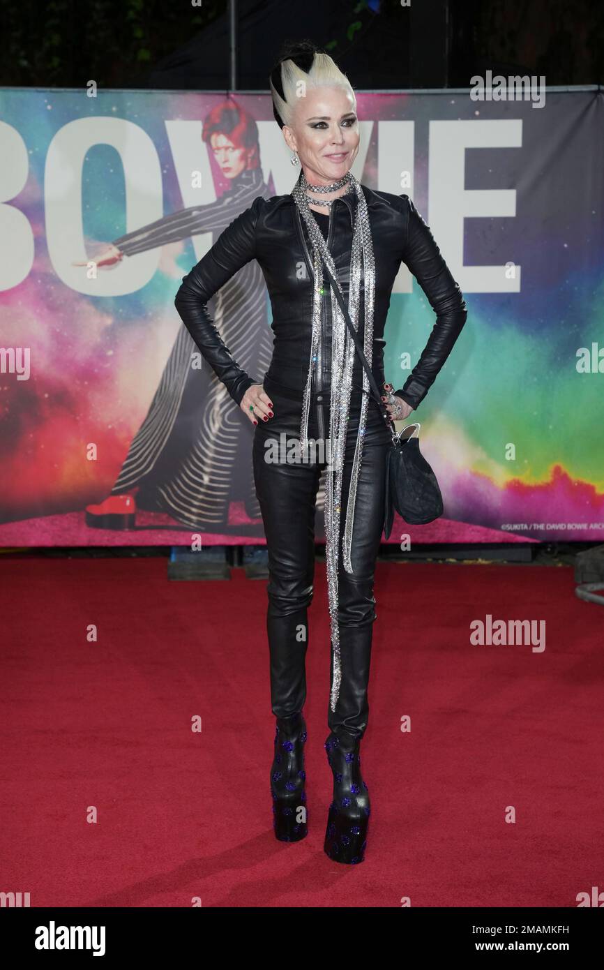 Daphne Guiness poses for photographers upon arrival at the London ...