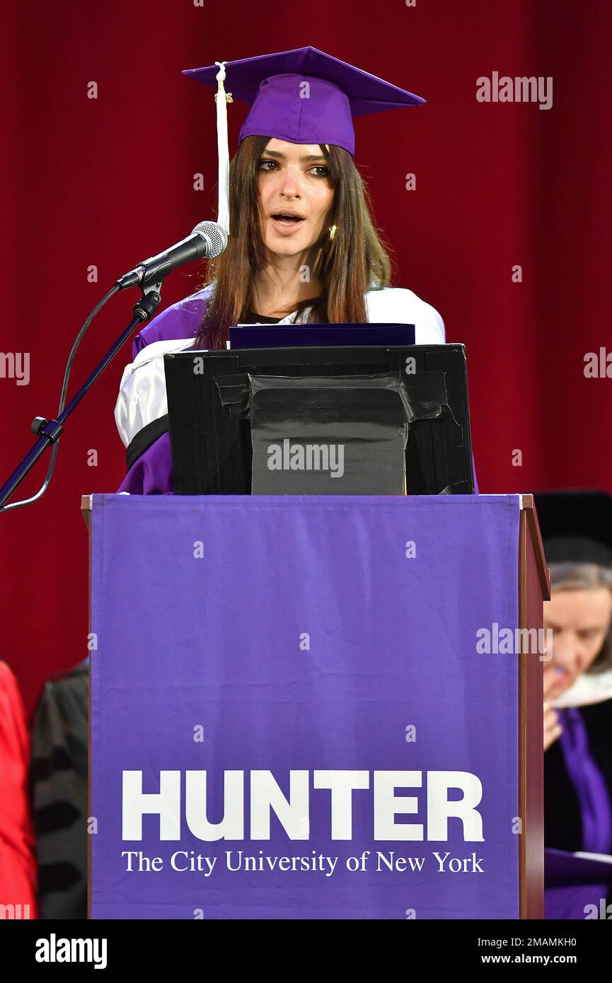 New York, USA. 19th Jan, 2023. Model and author Emily Ratajkowski ...