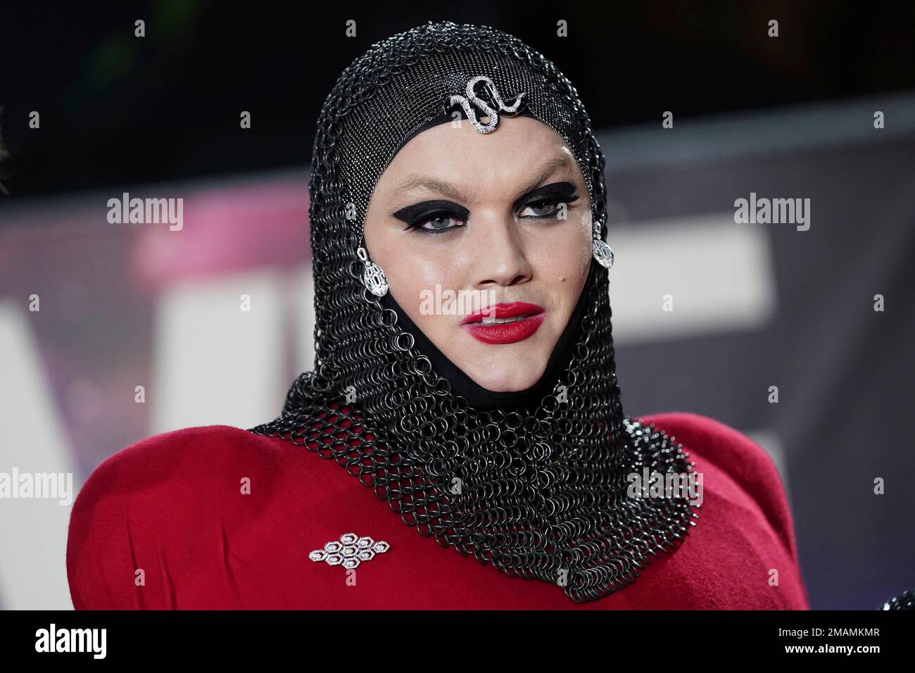 Daniel Lismore poses for photographers upon arrival at the London ...