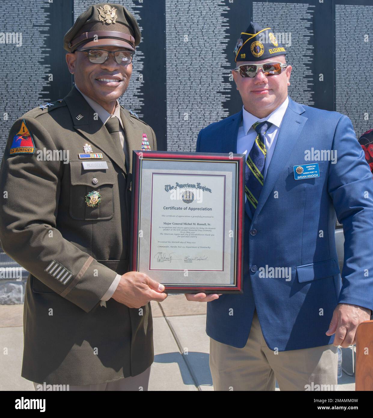 Maj. Gen. Michel M. Russell Sr., commanding general, 1st Theater ...