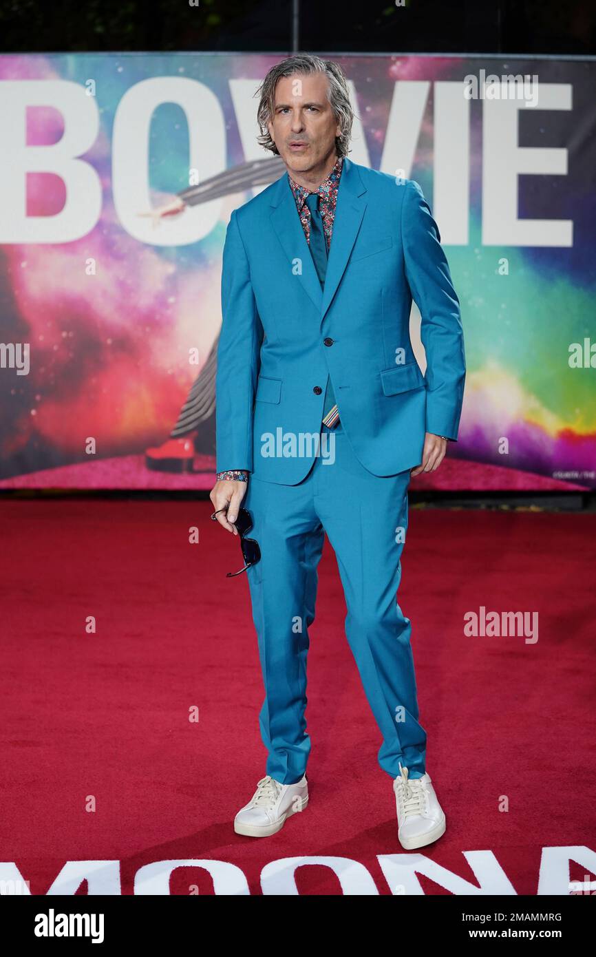 Director Brett Morgan poses for photographers upon arrival at the ...