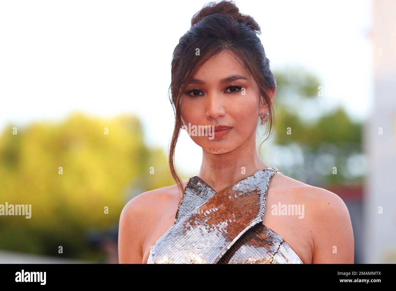 Gemma Chan poses for photographers upon arrival at the premiere of the ...