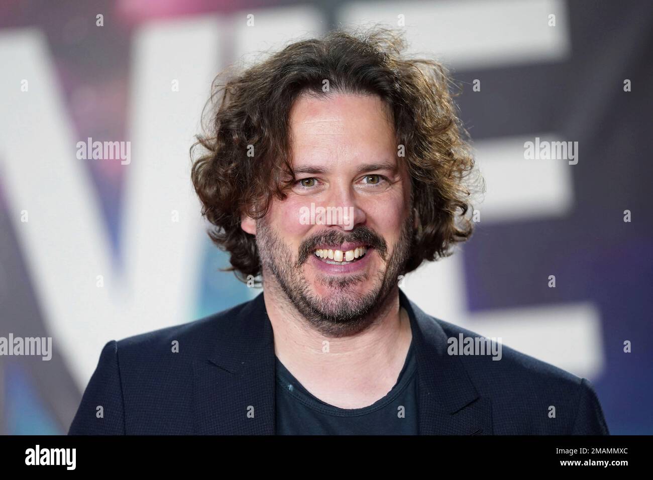 Edgar Wright poses for photographers upon arrival at the London ...