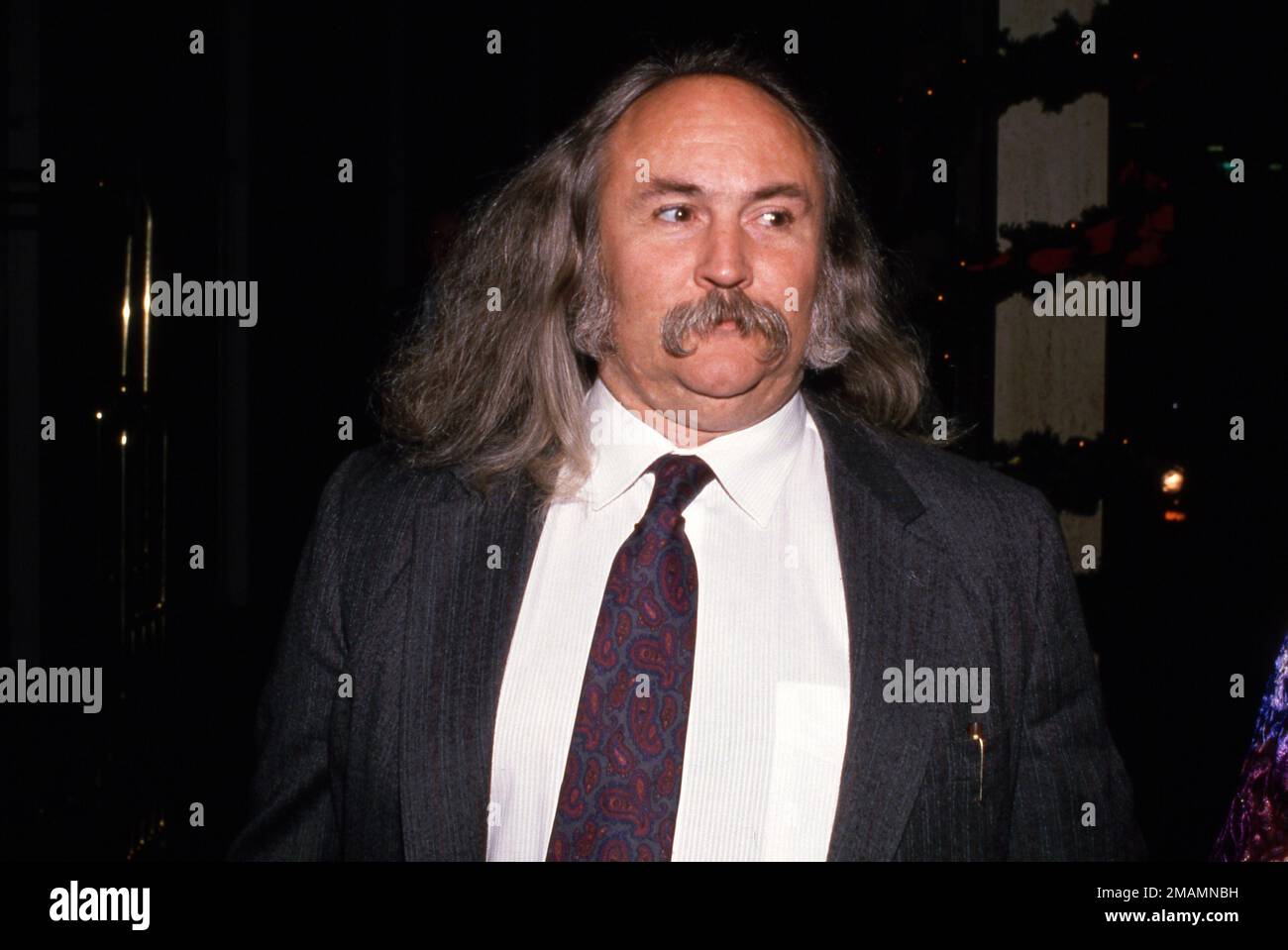 **FILE PHOTO** David Crosby Has Passed Away. David Crosby December 1988 ...