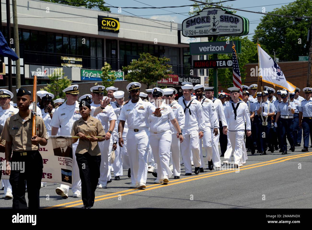 NEW YORK(MAY 30,2022) U.S. Navy Junior Reserve Officer Training Corps ...