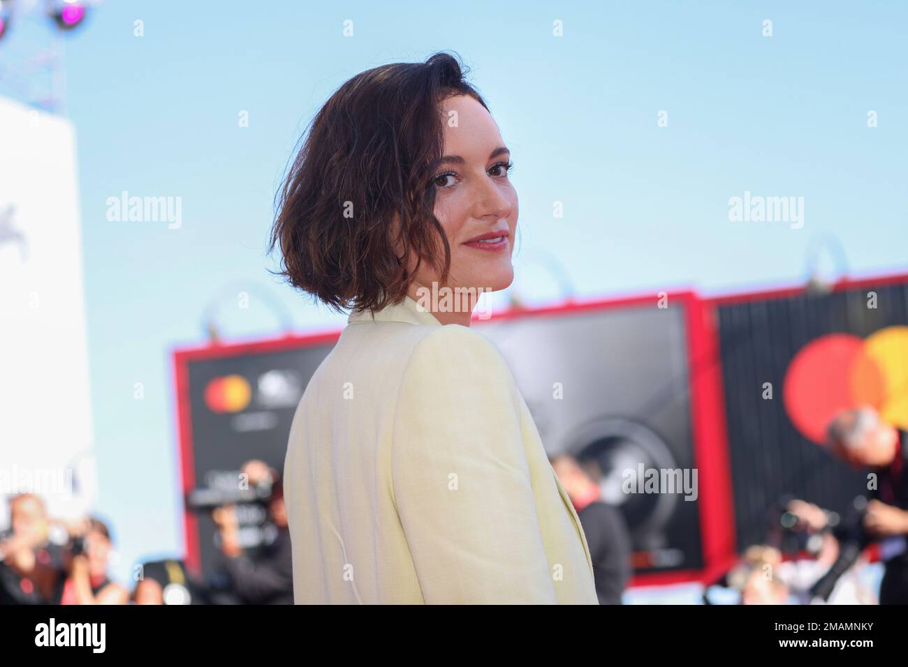 Phoebe Waller-Bridge poses for photographers upon arrival at the ...