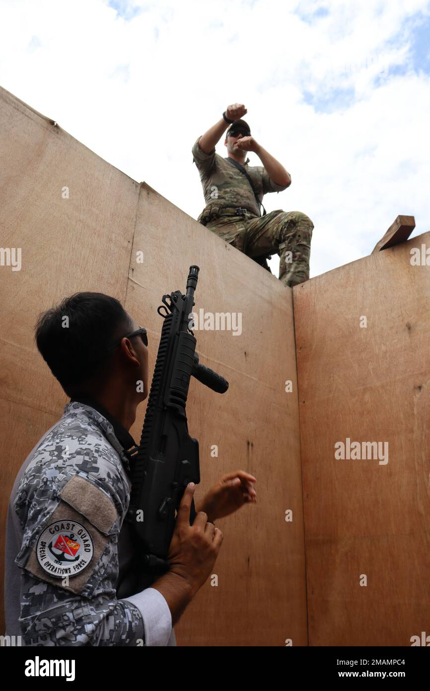 After clearing a room during a close-quarters battle (CQB ...