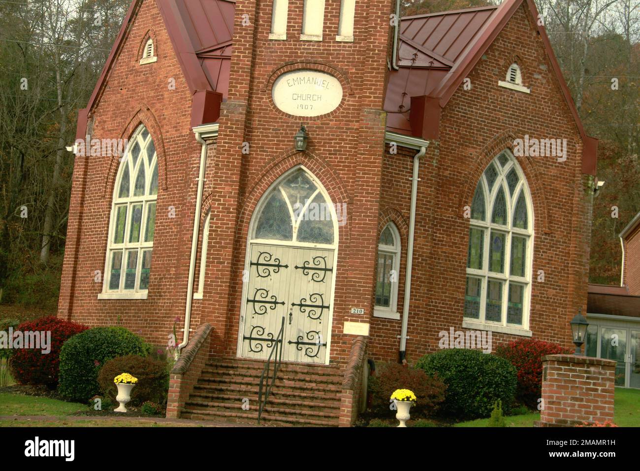 Emmanuel Baptist Church, Amherst County, VA, USA Stock Photo - Alamy