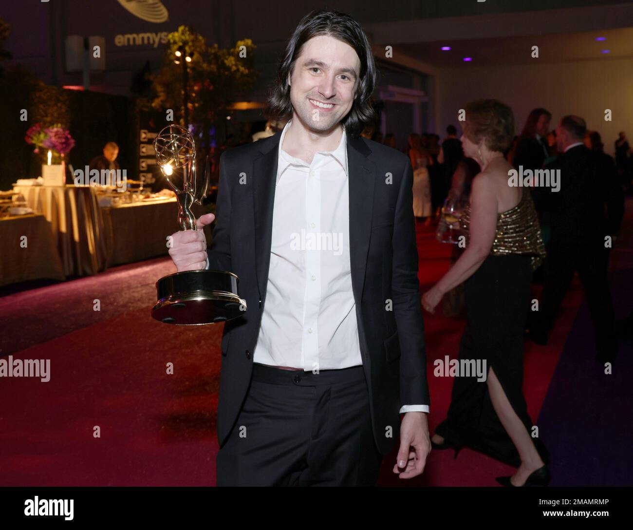 EXCLUSIVE - Teddy Blanks, winner of the Emmy for outstanding main title ...