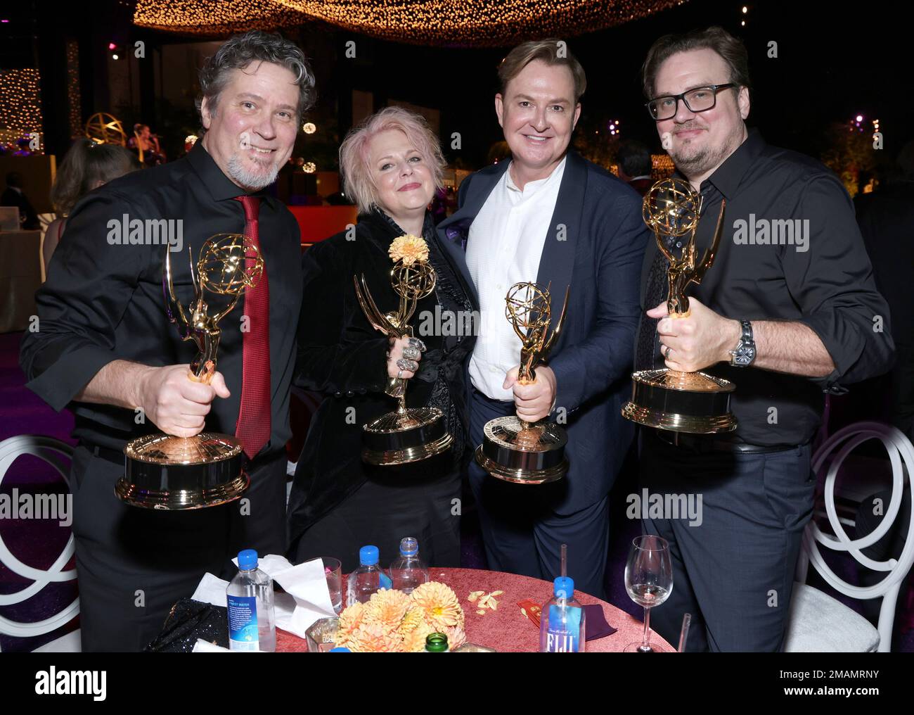 EXCLUSIVE - Dave Snyder, from left, Jennifer Aspinall, David Williams ...