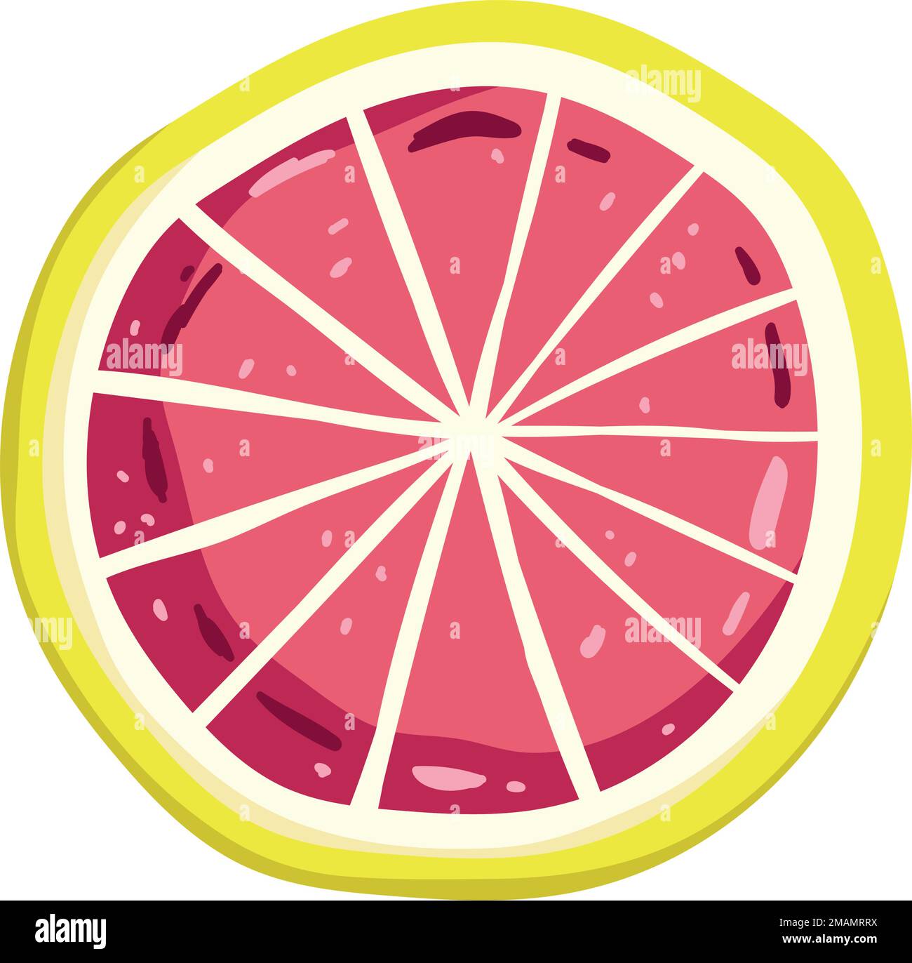 Tangelo fruit Stock Vector Images - Alamy