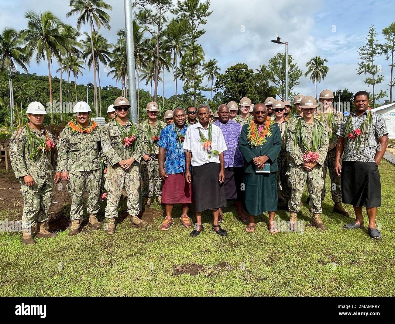 SAVUSAVU, Republic of Fiji (May 26, 2022) — U.S. Navy Seabees assigned ...