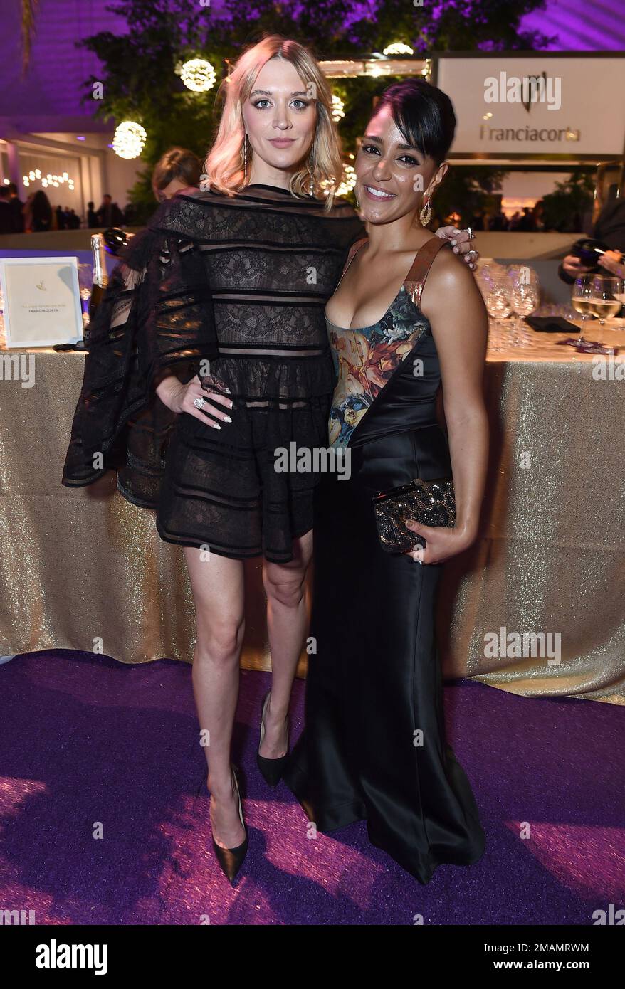 EXCLUSIVE - Chelsea Frei, left, and Coral Peña during night two of the ...