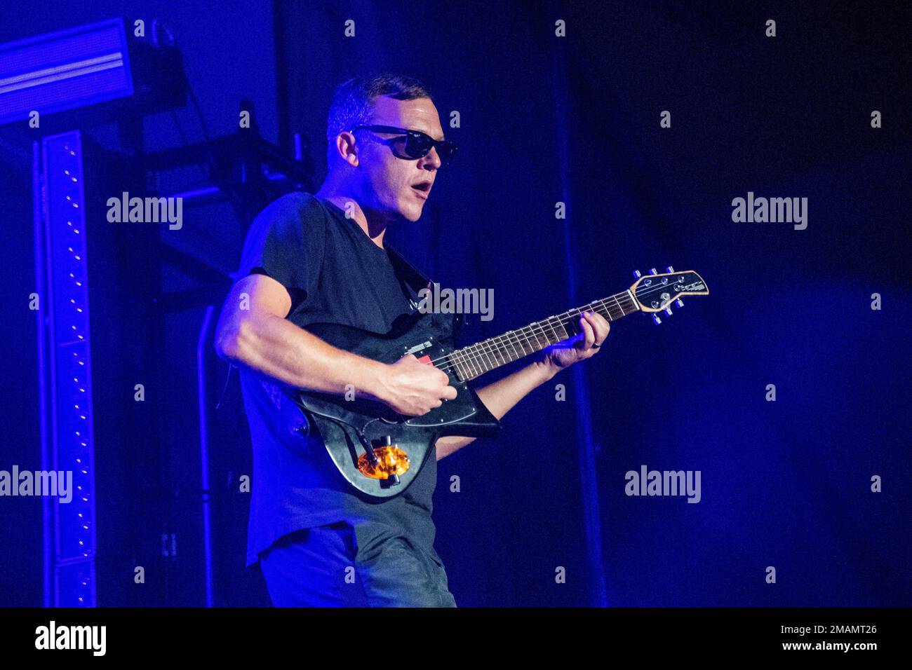 Brad Shultz of Cage The Elephant performs at the All In Music & Arts ...