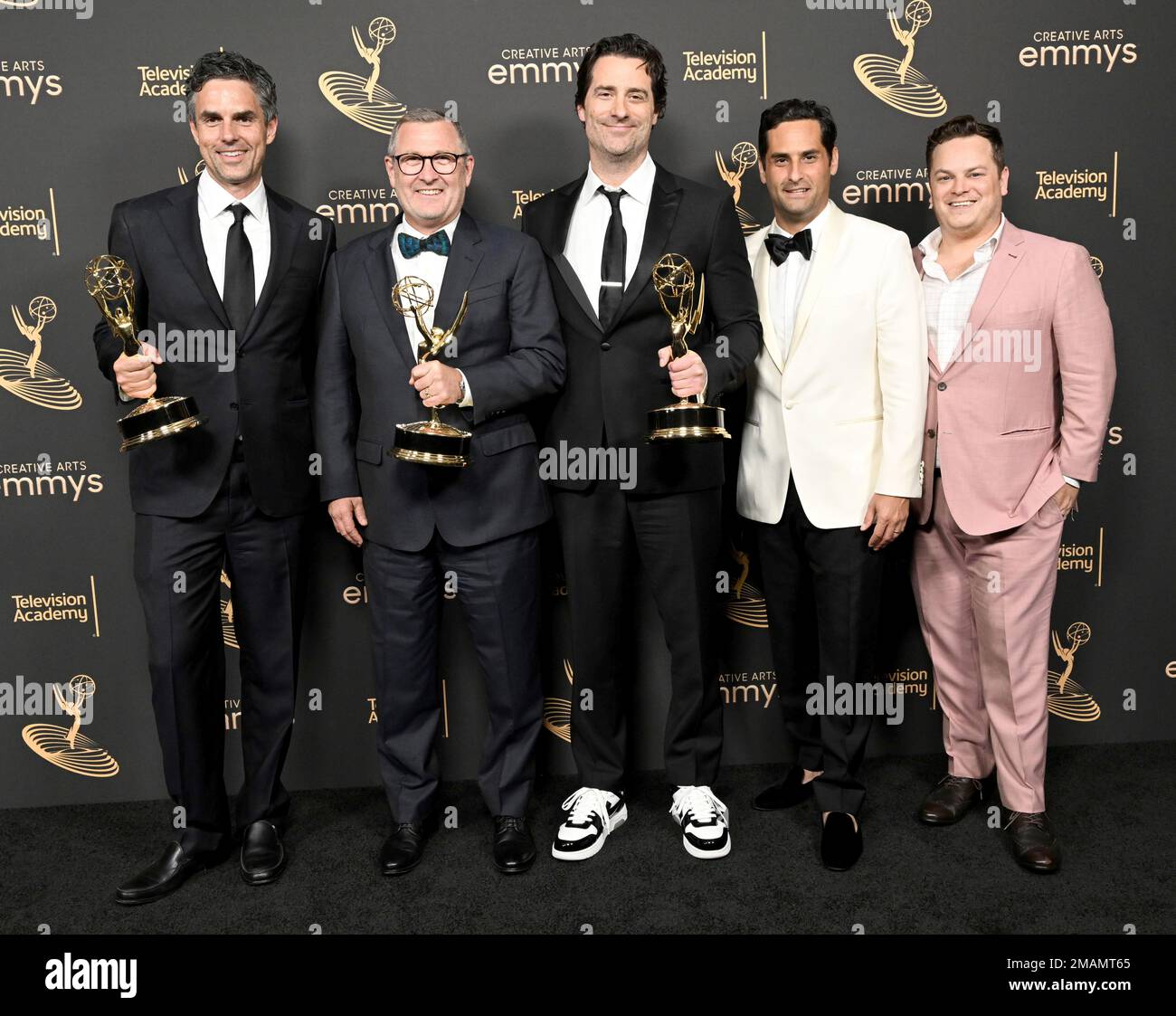 Alexander Young, from left, Tom Peitzman, Todd Lieberman, Doug Mand ...