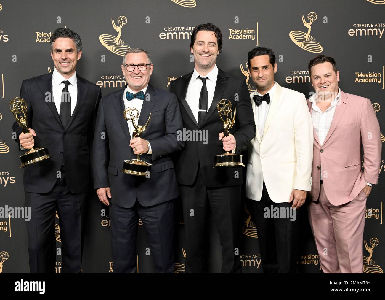 Alexander Young, from left, Tom Peitzman, Todd Lieberman, Doug Mand ...