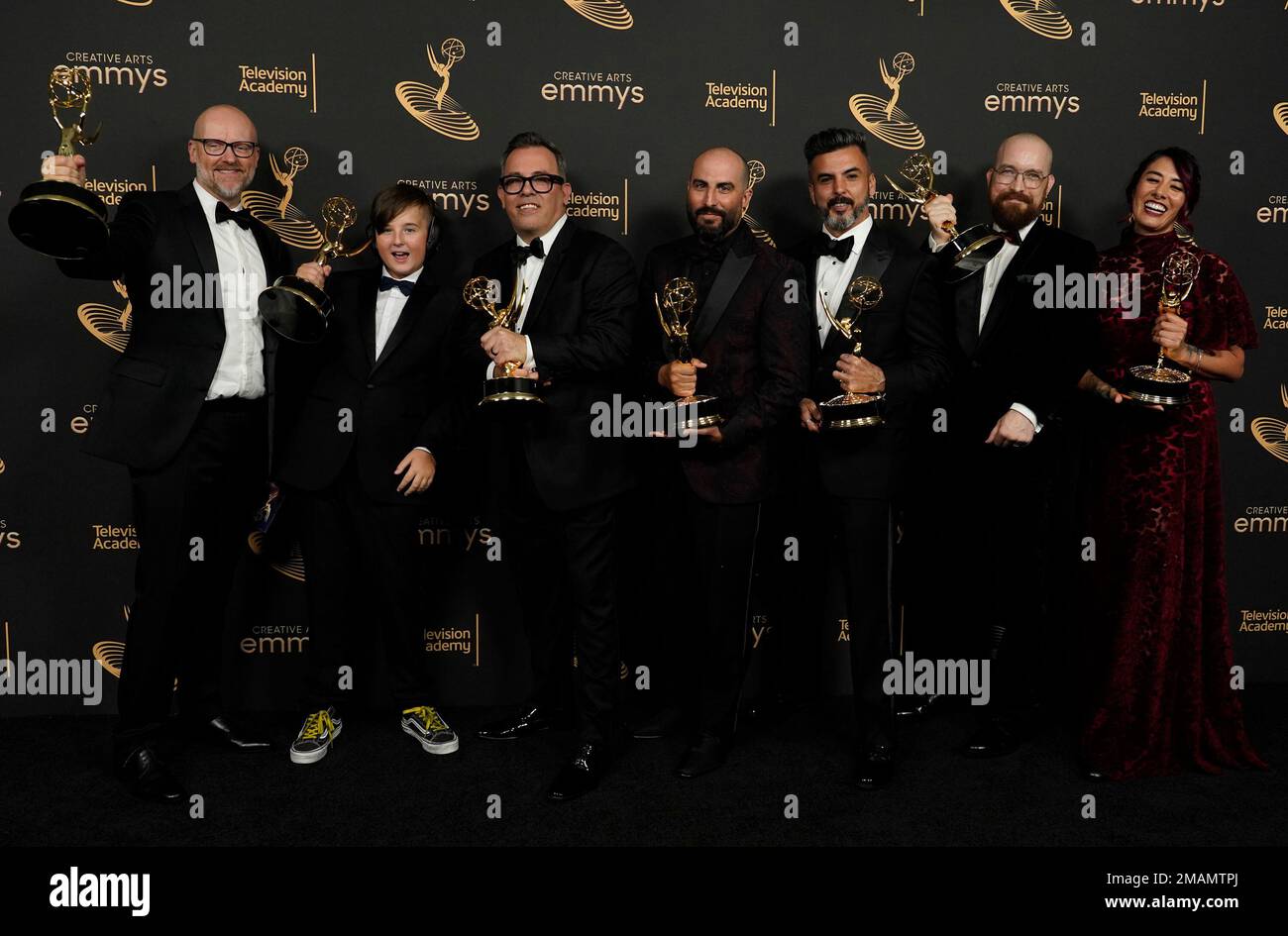 Barrie Gower, from left, Oscar Jarman, Mike Mekash, Eric Garcia, Nix ...