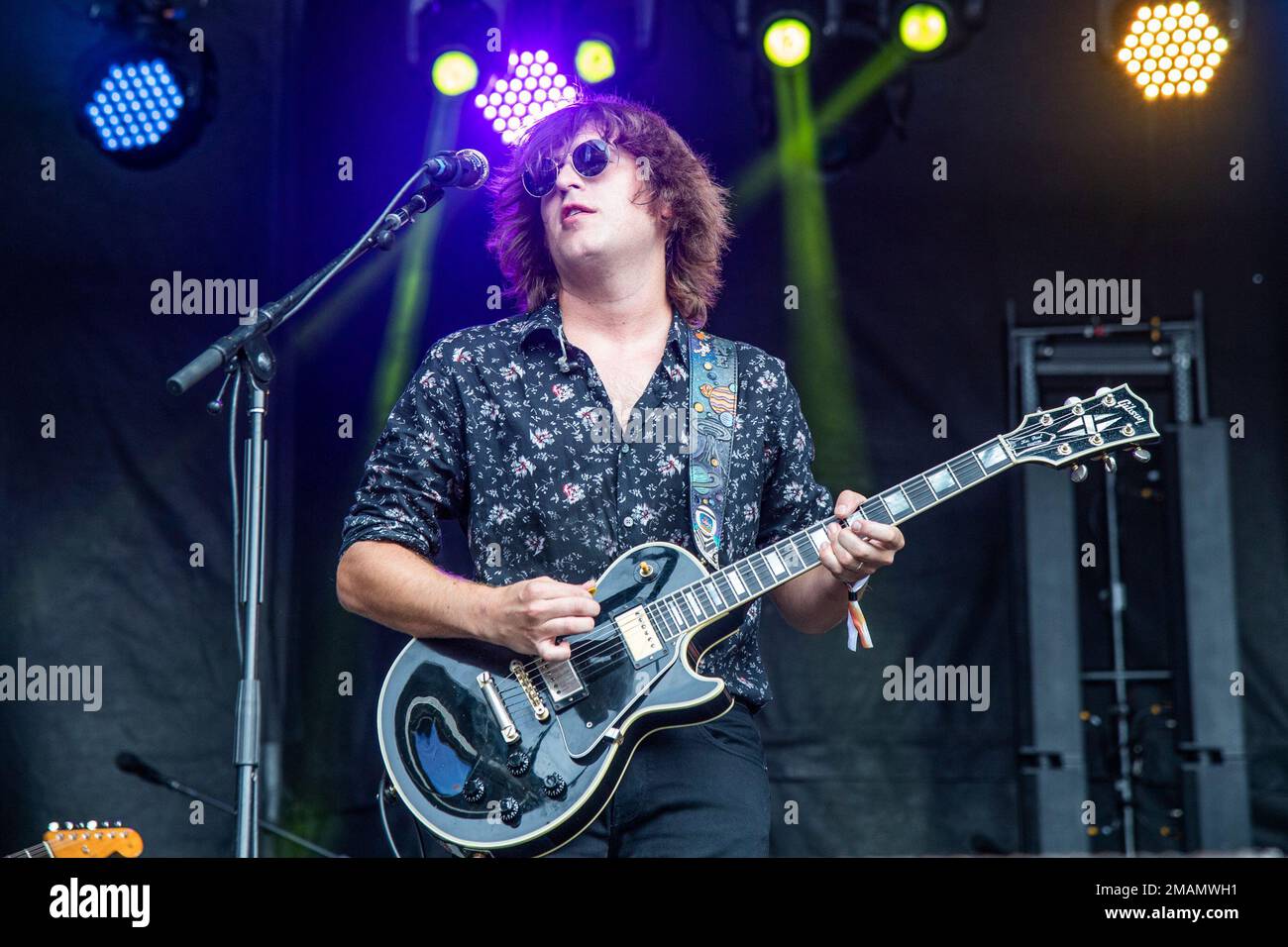 Shane Fogerty of Hearty Har performs at the All In Music & Arts ...
