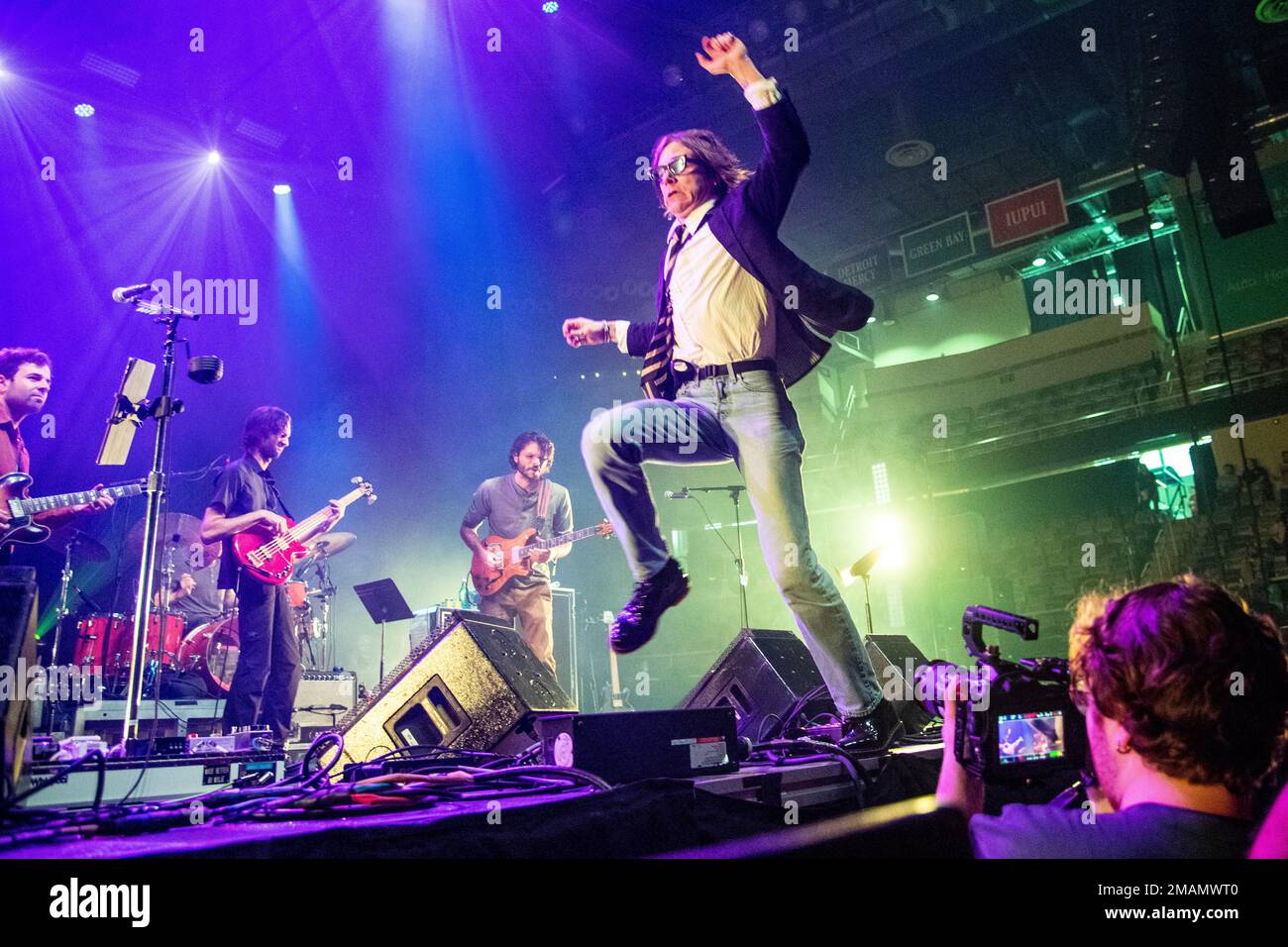 Matt Shultz of Cage the Elephant performs during the Tom Petty Dreamset ...